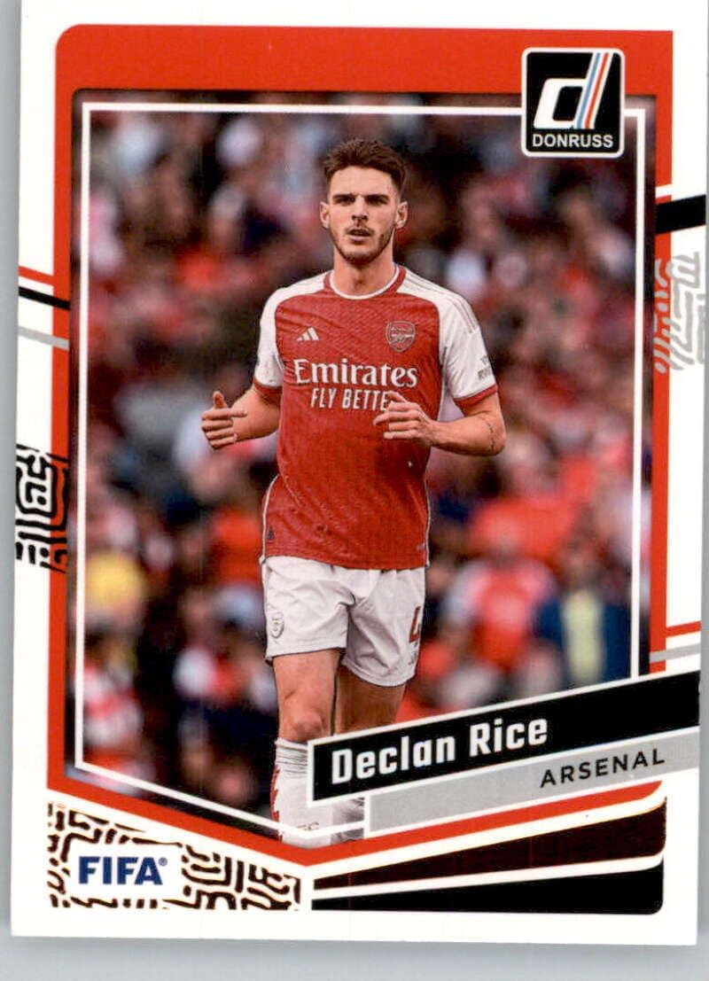 Amazon.com: 2023-24 DONRUSS SET #70 DECLAN RICE ARSENAL SOCCER OFFICIAL ...
