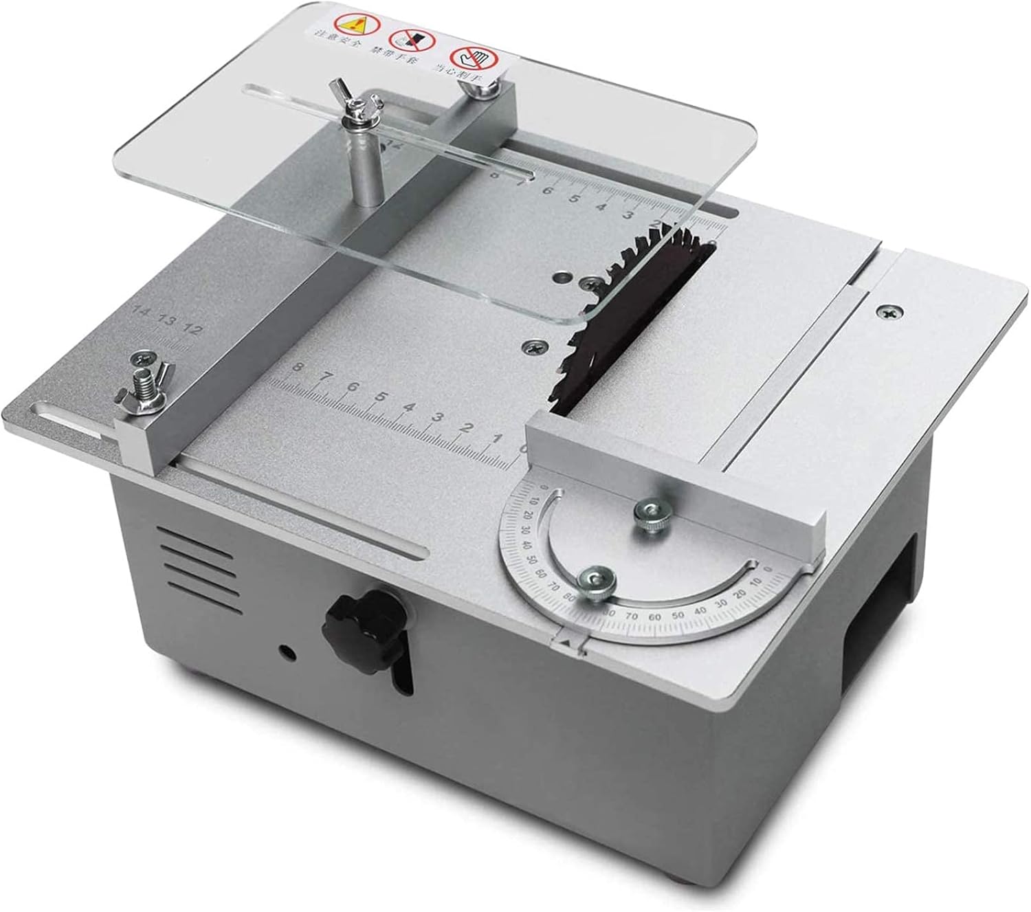 Precise Mini Table Saws, 7-Level Speed Adjustable Electric Mini Table ...