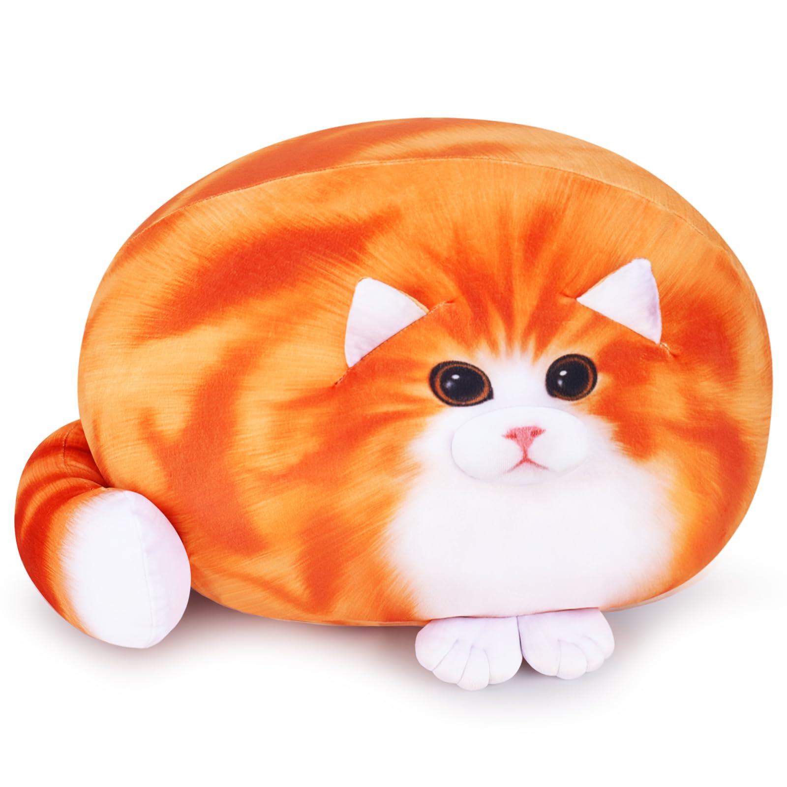 Amazon.com: Achwishap Cat Plush,Soft Cat Stuffed Animals,Kawaii Cat ...