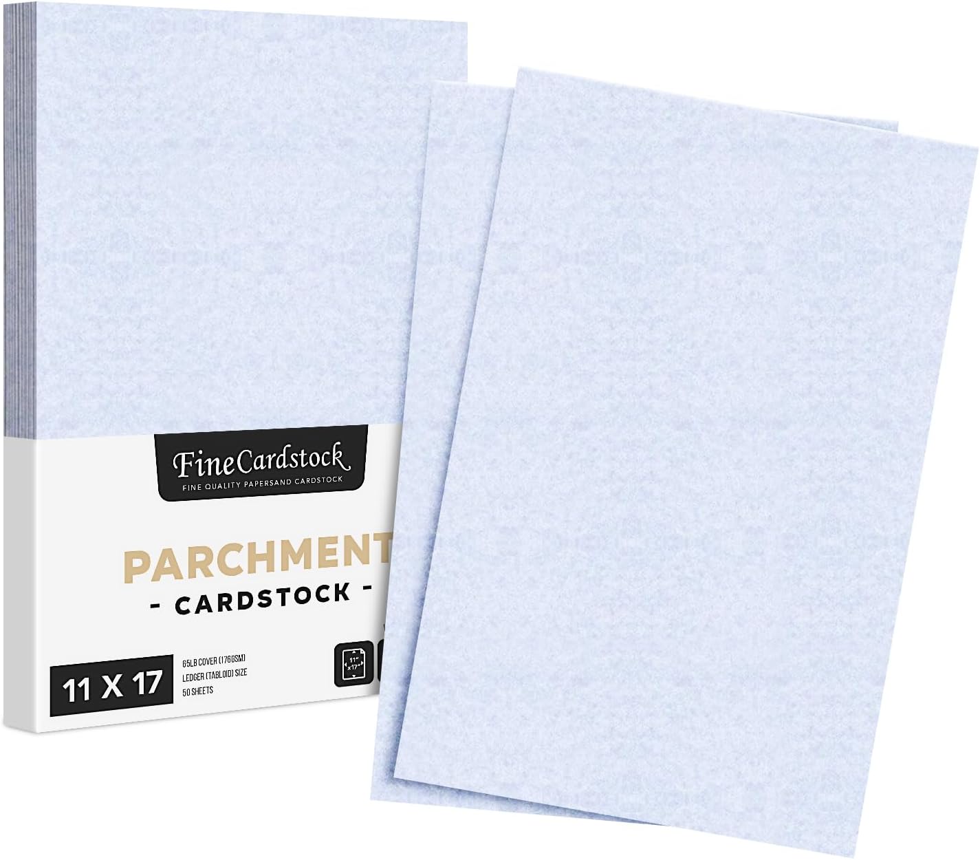 Amazon.com : Stationery Parchment Card Stock Nice Paper, 65lb Cover ...