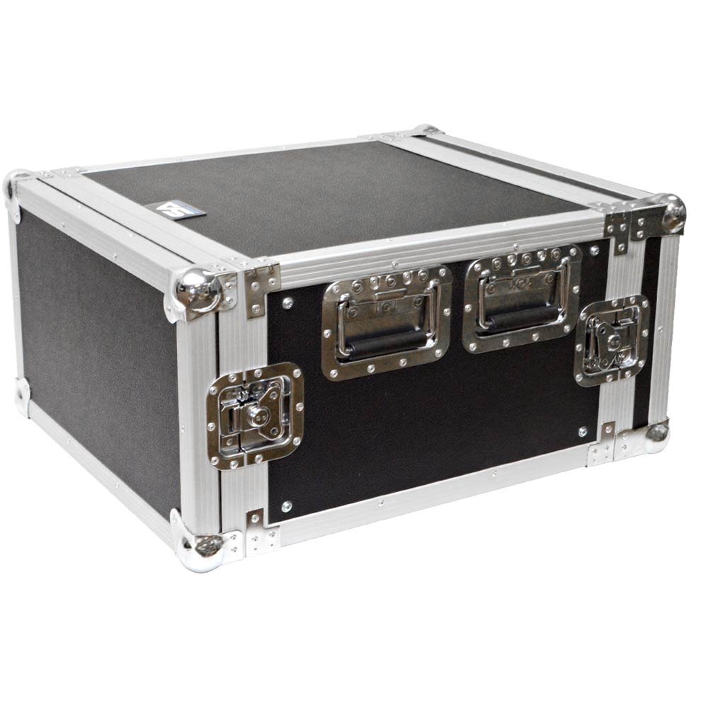Amazon.com: 6 Space Rack CASE for Amp Effect Mixer PA/DJ PRO Audio ...
