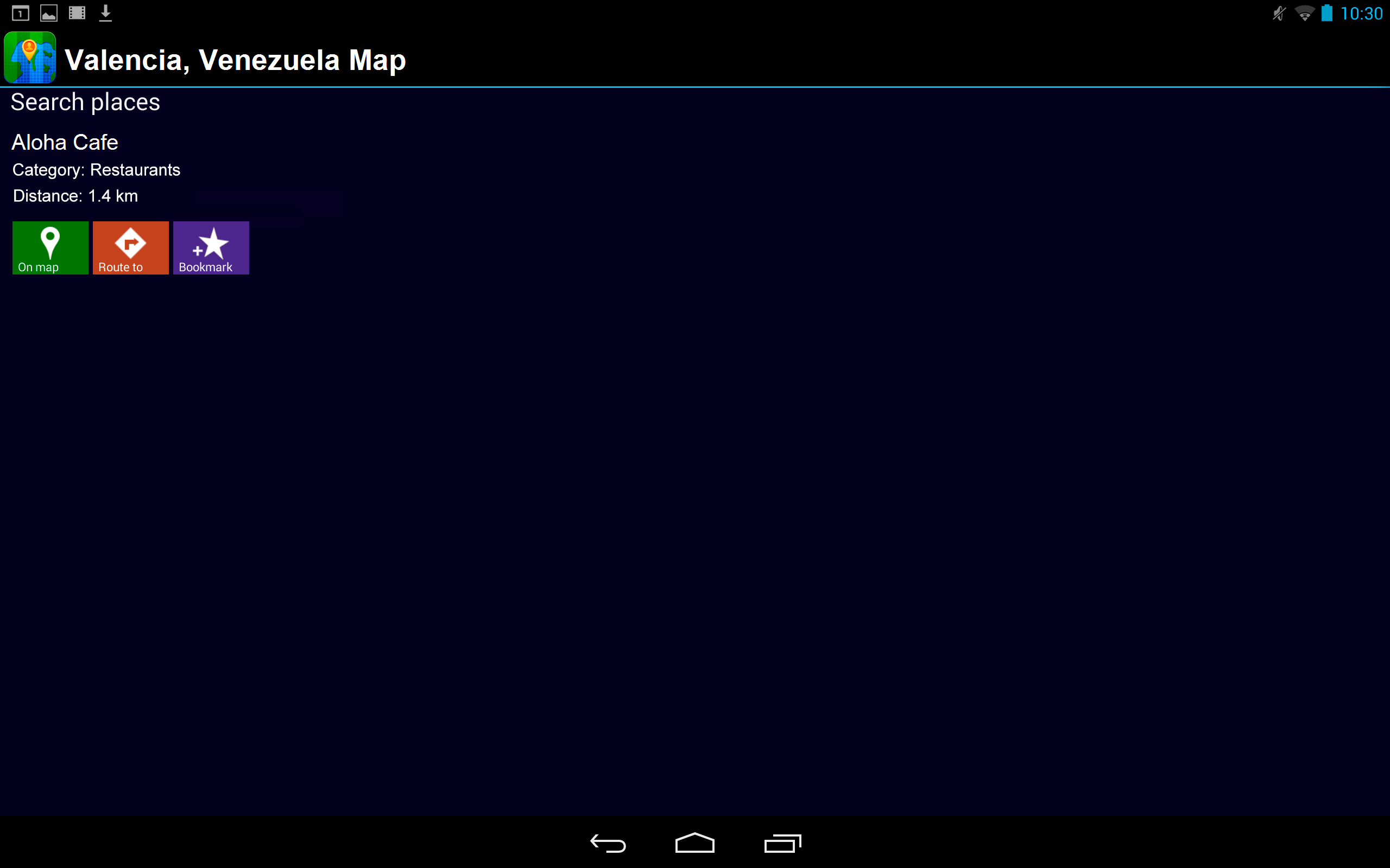 Valencia, Venezuela - Offline Map - App on Amazon Appstore