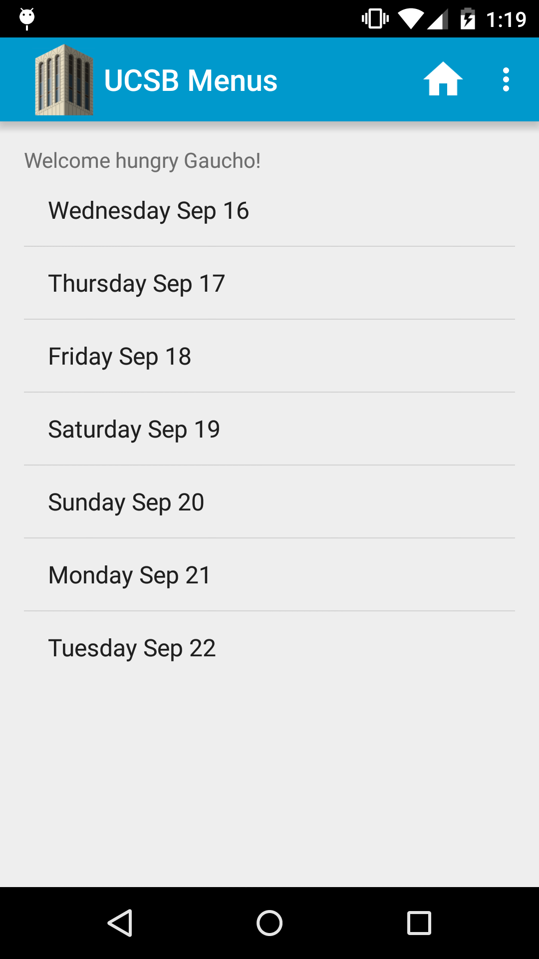 UCSB Dining Commons Menus - App on Amazon Appstore