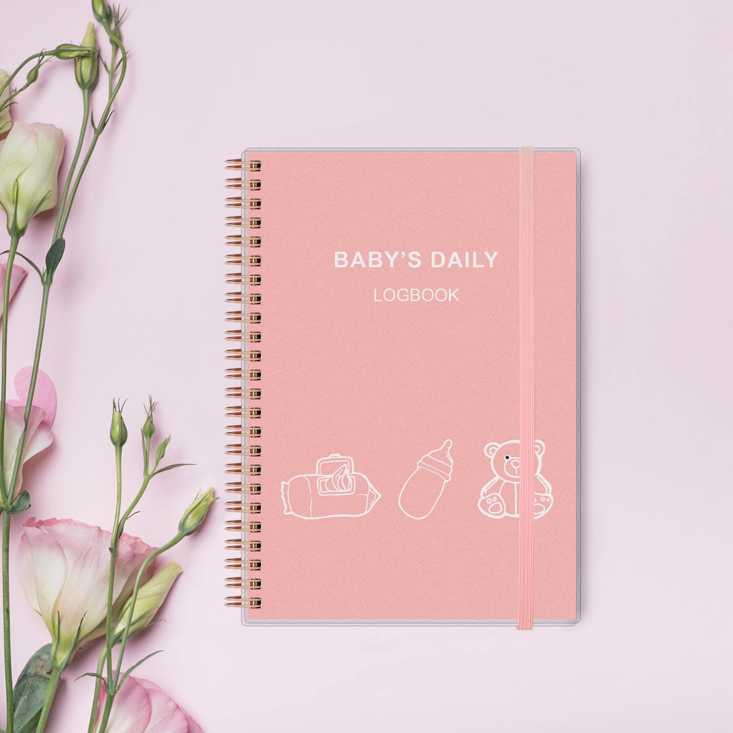 Snapklik.com : Babys Daily Log Book - A5 Baby Care Planner For Newborns ...