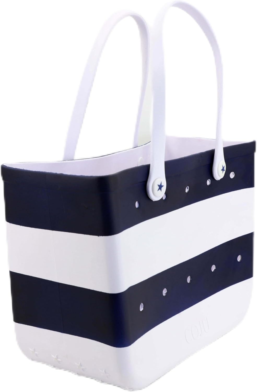 Amazon.com: COJU Rubber Tote Bag Waterproof Large Tote Bag for Beach ...