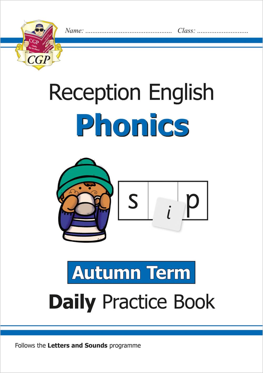 Reception Phonics Daily Practice Book: Autumn Term (CGP Reception Daily ...
