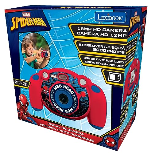 LEXIBOOK DJ080SP Spiderman-Kids Digital Camera, Photo and Video ...