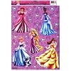 Amazon.com: Disney Princesses Valentine's Day Window Clings: Home Decor ...