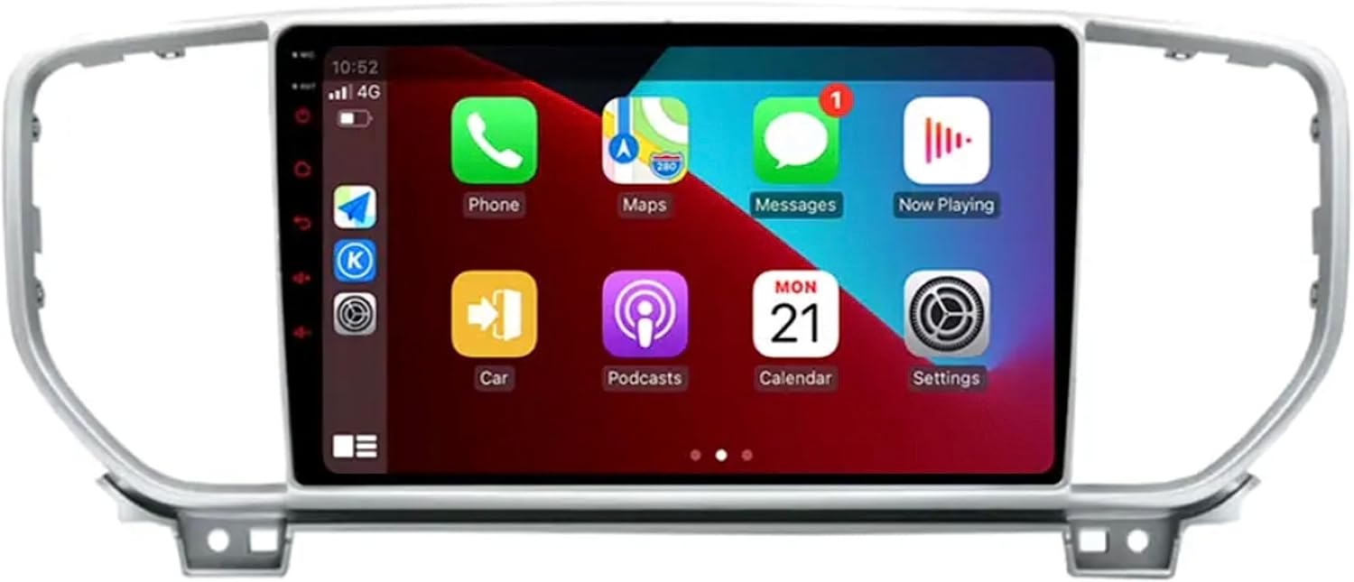 car tablet Android 14 2+64GB Autoradio 2 Din Carplay AndroidAuto per ...