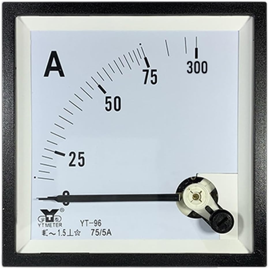 Amazon.com: BTTDEFU CP96 quadruple buffered overload ammeter AC pointer ...