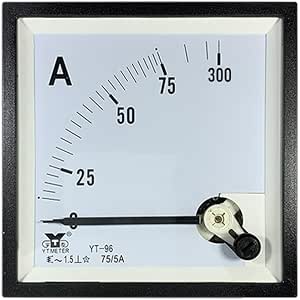 Amazon.com: BTTDEFU CP96 quadruple buffered overload ammeter AC pointer ...