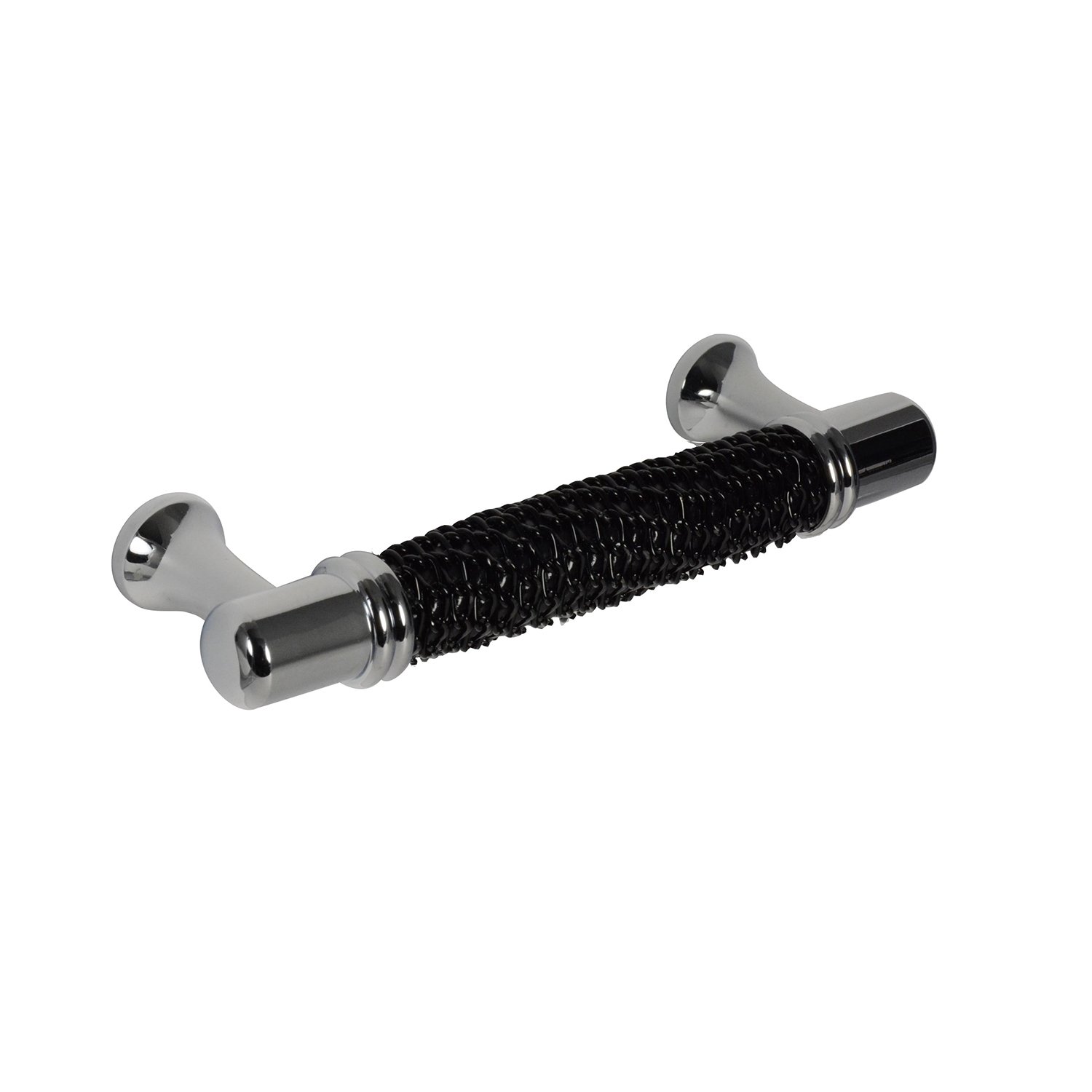 #351 CKP Brand Black Chain Cabinet Pull, Black w/Chrome Base - Amazon.com