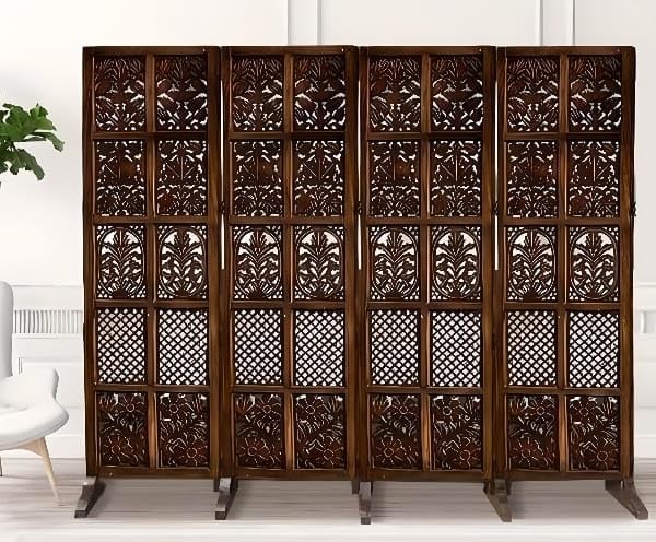 THEHEARTWILL® Wooden Partition for Living Room/Partition Wall Divider ...