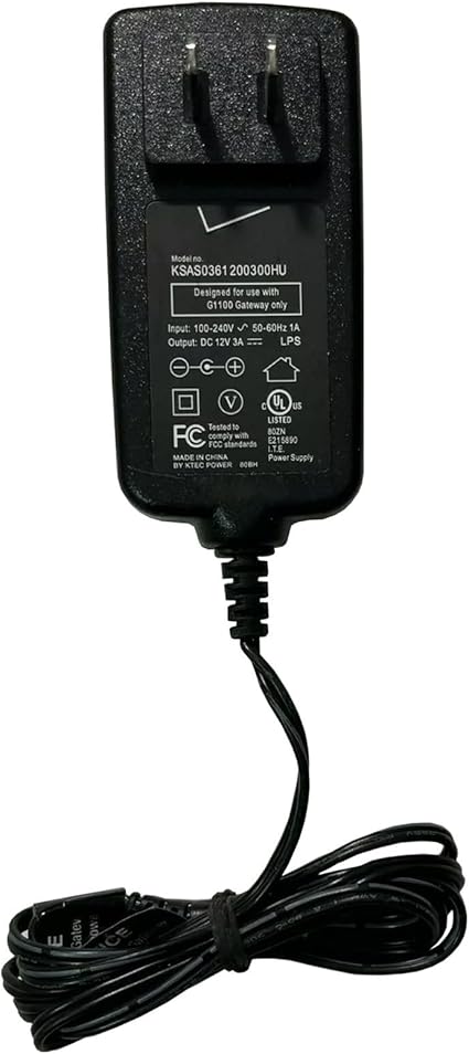 Amazon.com: Replacement AC Adapter Fit for Verizon KSAS0361200300HU ...