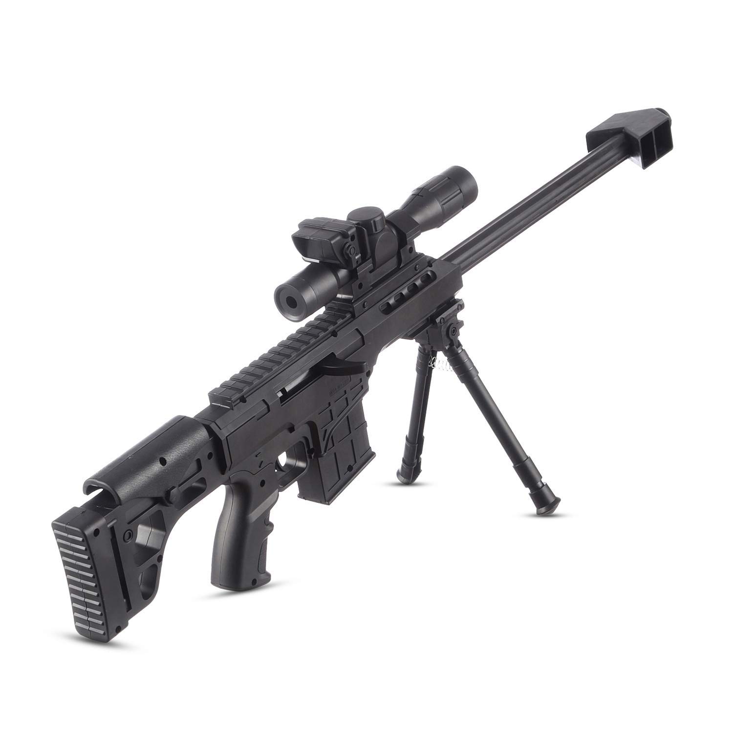 IndusBay® PUBG Sniper Toy Gun 24 Inches Long Gun with 1000 Plastic ...