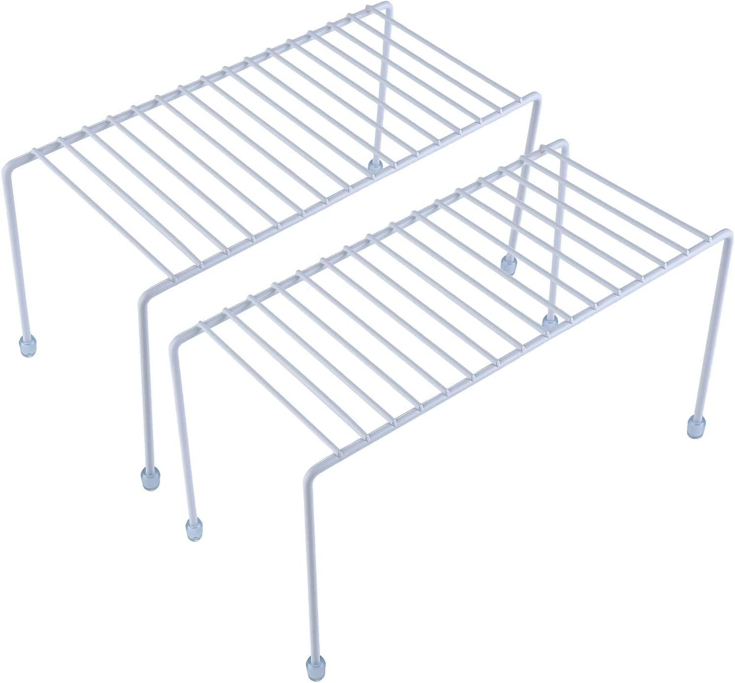 Amazon.com: Set of 4 Kitchen Shelves, Cabinet Organization Mini Storage ...