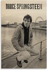 Amazon.com: VNSYA4NT Bruce Springsteen 24 Canvas Poster Wall Decorative ...