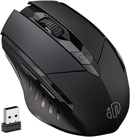 Amazon.com: Wireless Mouse 700mAh INPHIC Large Ergonomic Rechargeable 2 ...