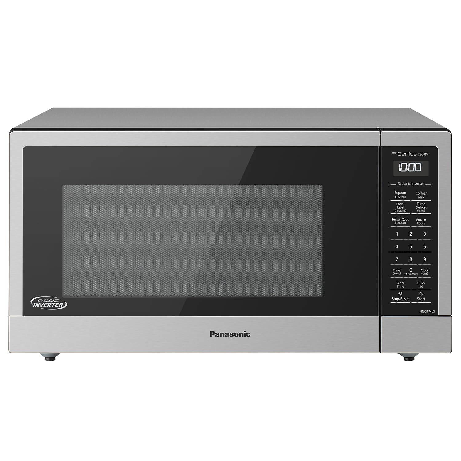 Panasonic NNST74LSC Family Size Genius Cyclonic Inverter 1200 W ...