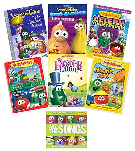 Amazon.com: VeggieTales DVD & CD Collection: The Toy That Saved ...