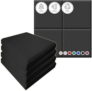 Amazon.com: Acepunch High Sound Absorbing Acoustic Fabric Wrapped ...