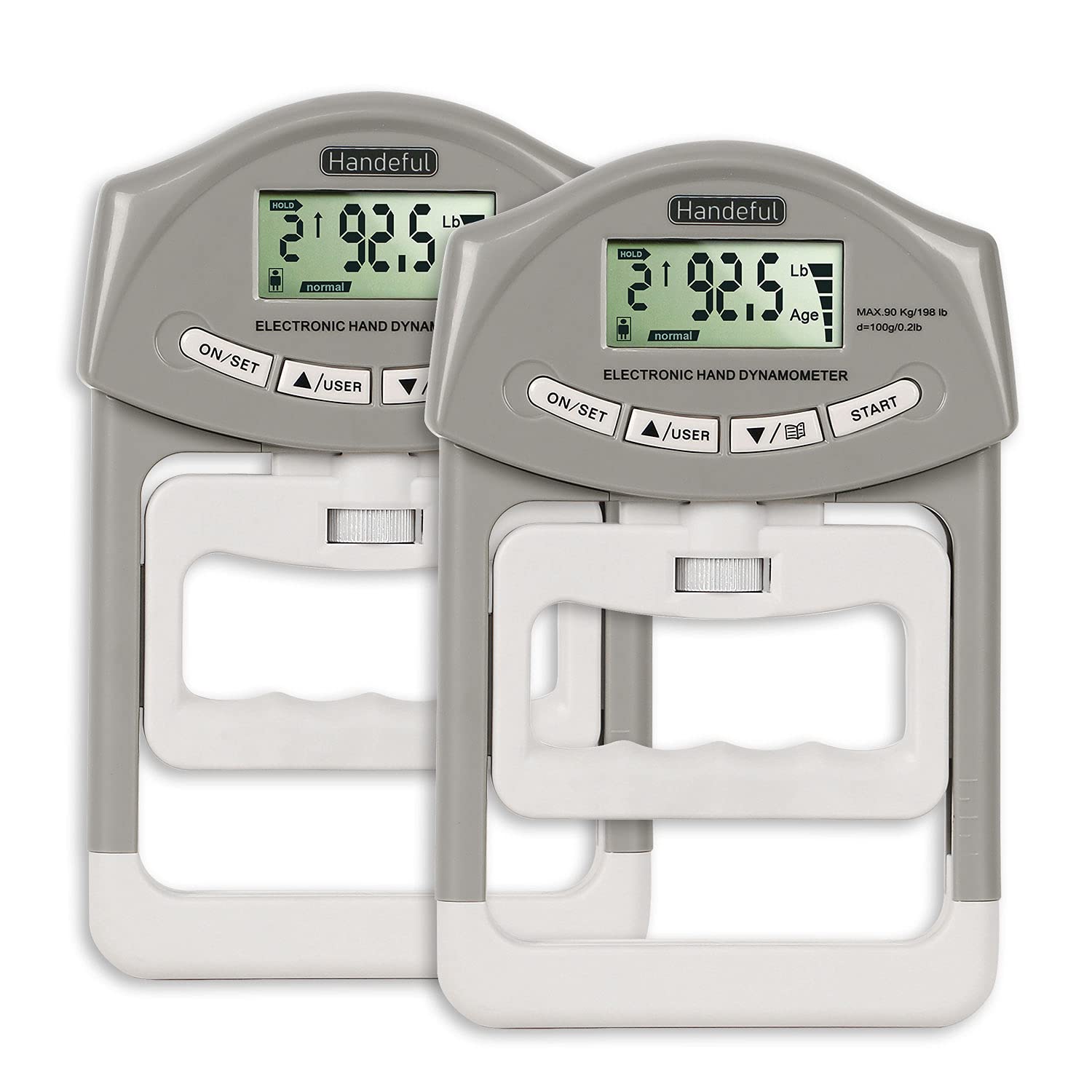 Handeful Grip Strength Tester Digital Dynamometer For Hand Measurement ...