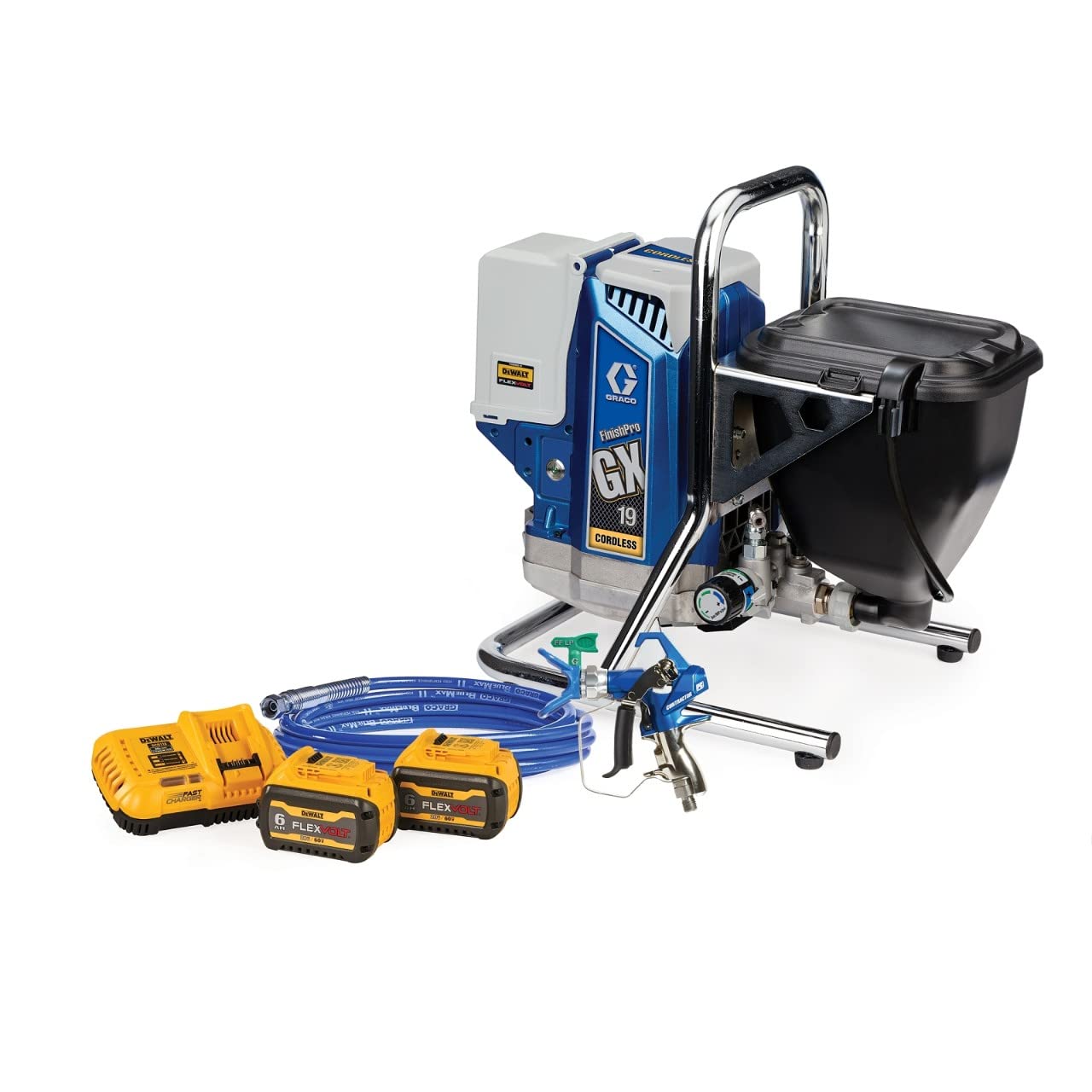 Amazon.com : Graco FinishPro GX19 Cordless Airless Paint Sprayer 25U341 ...