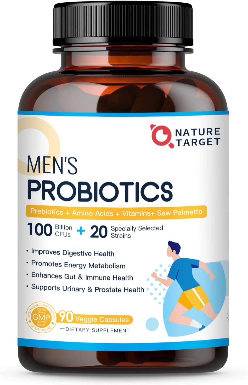 Amazon.com: Nature’s Way Fortify Extra Strength† Probiotic Age 50+, 50 ...