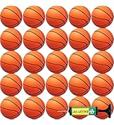 Amazon.com: Oleitodh 40Pcs 6" Inflatable Mini Basketball Balls Bulk ...