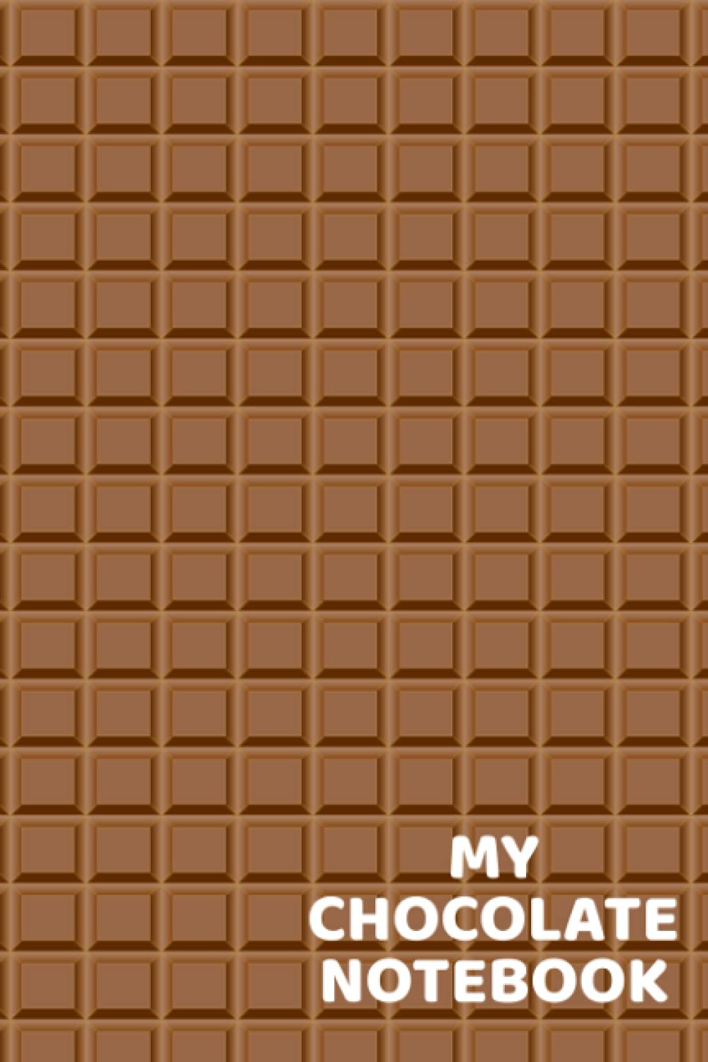 My Chocolate Notebook: Blank composition chocolate notebook to record ...
