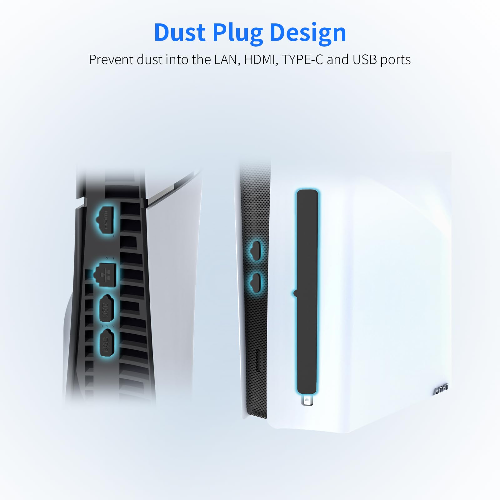 Snapklik.com : Dust Cover For PS5 Slim Disc/Digital Edition Version, 8 ...