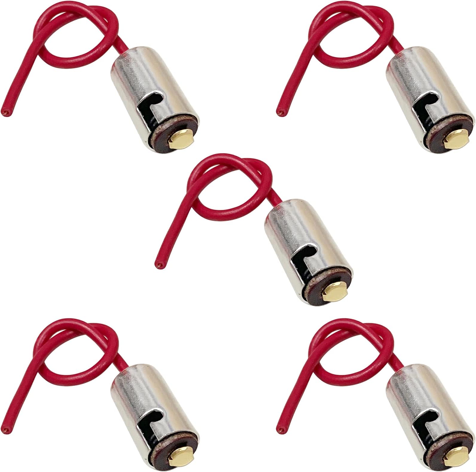 Amazon.com: Modengzhe 5 Pcs BA9S Lamp Base LED Brake Light Bulb Socket ...