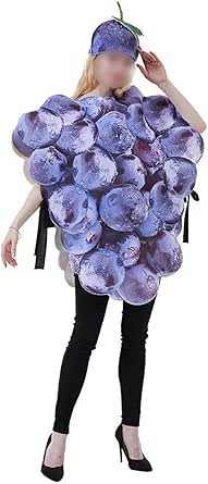 Amazon.com: Erenella Adult Sliced Fruit Vegetable Costume Funny ...