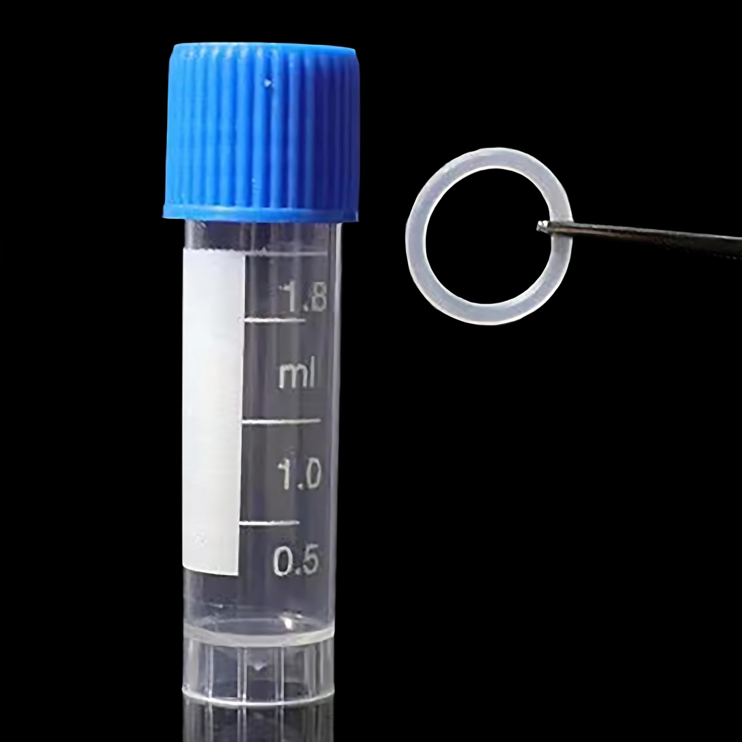Snapklik.com : Zoomto 18ml Lab Plastic Frozen Test Tubes 500PCS,Self ...