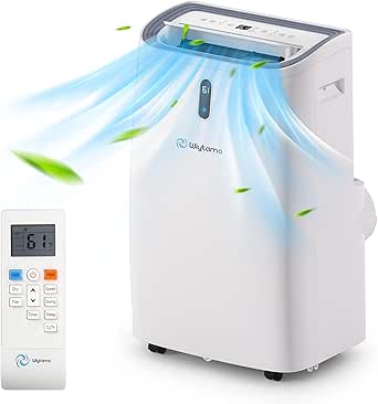 Amazon.com: Wiytamo 14,000 BTU Portable Air Conditioners for Rooms Up to 700 Sq.Ft, 4-in-1 ...