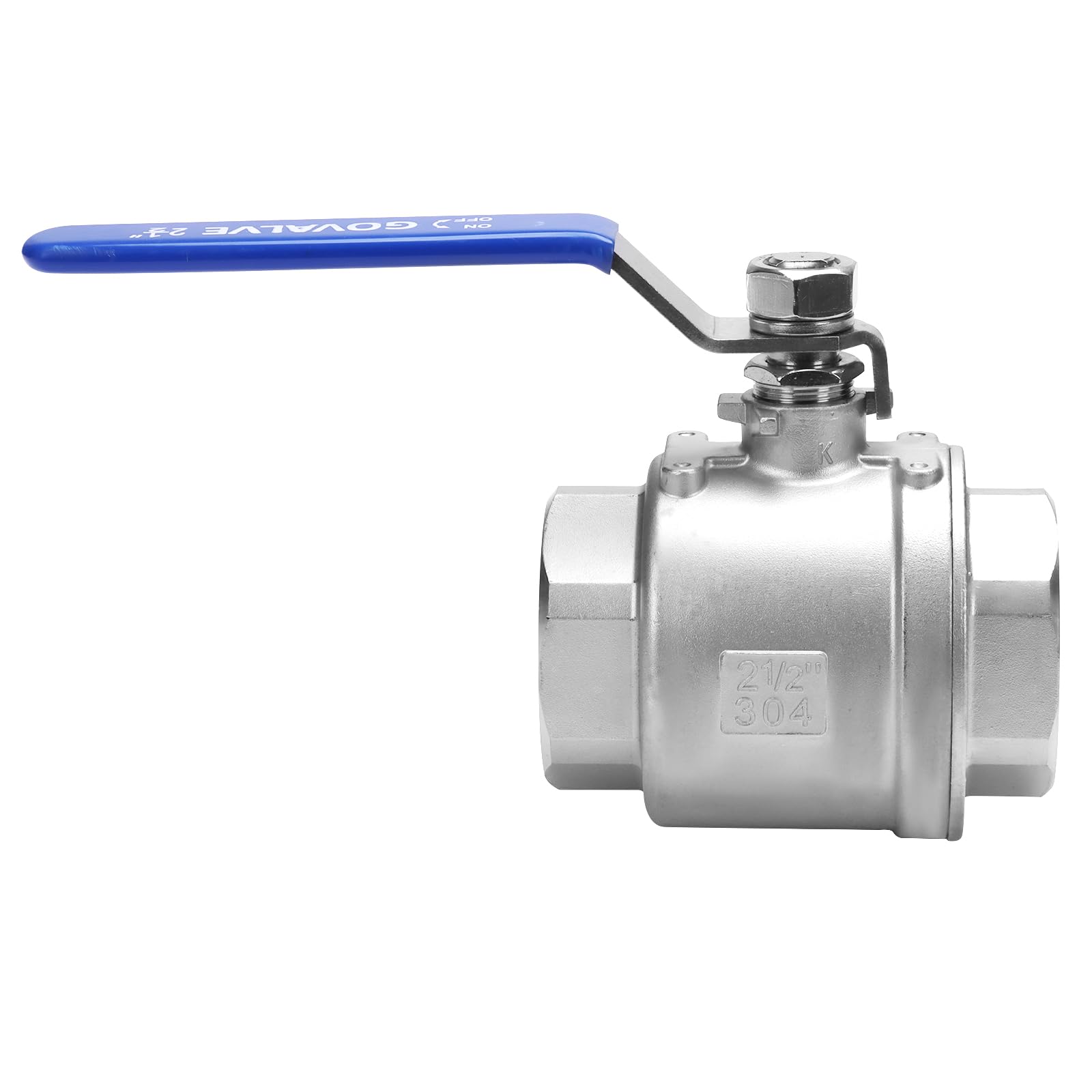 Snapklik.com : GOVALVE 2-PC Ball Valve Stainless Steel