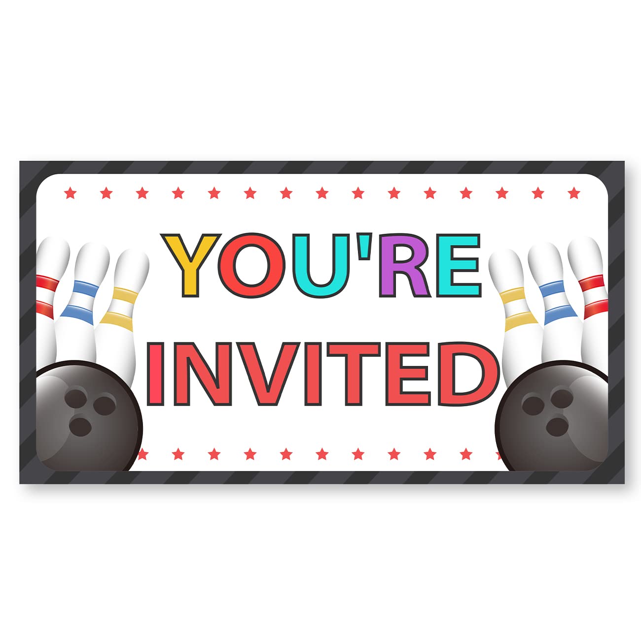 Blank Birthday Invites Bowling Ball Free Printable Sports Birthday
