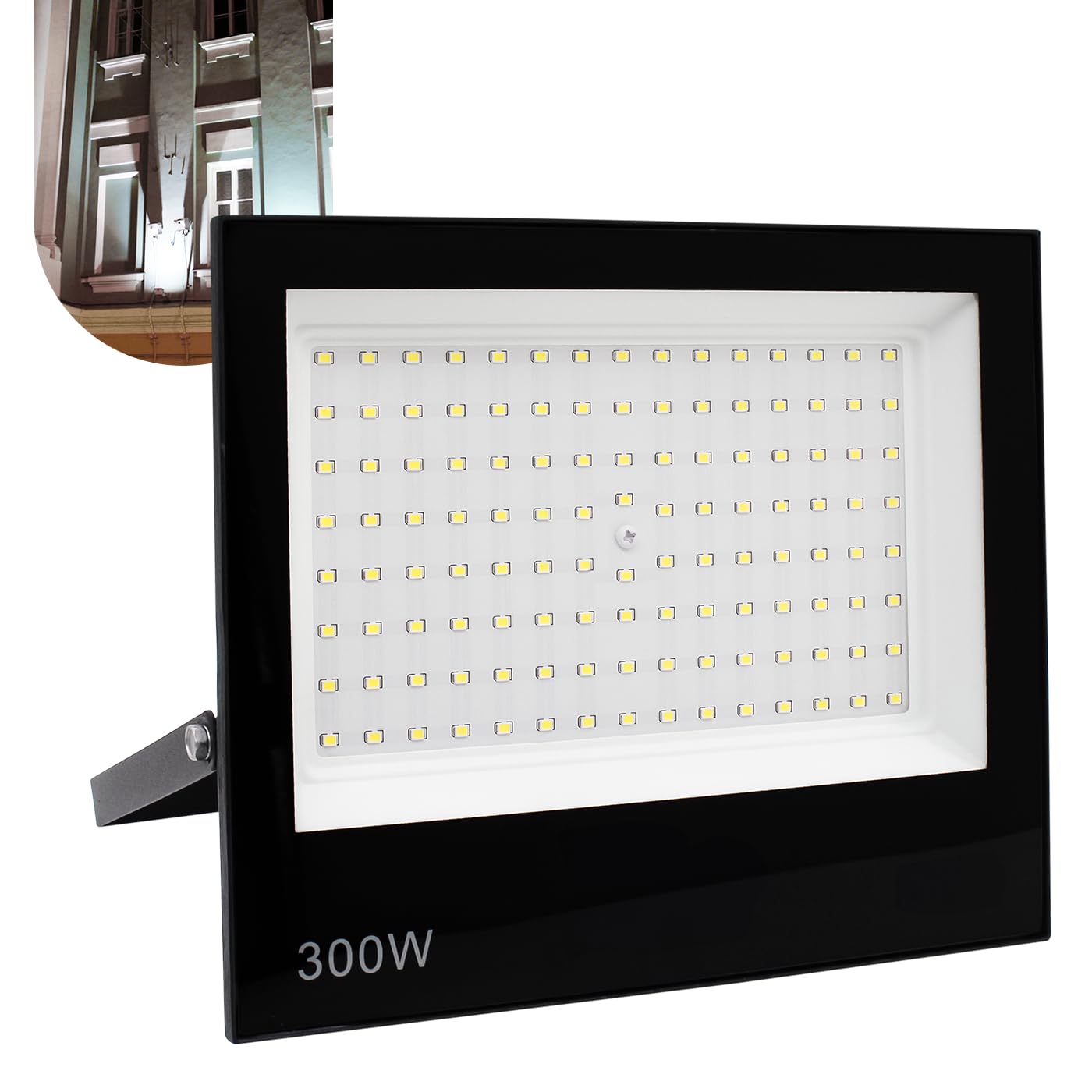Refletor Led Holofote 300w Ip66 Bivolt Forte Luz Branco Frio | Amazon ...