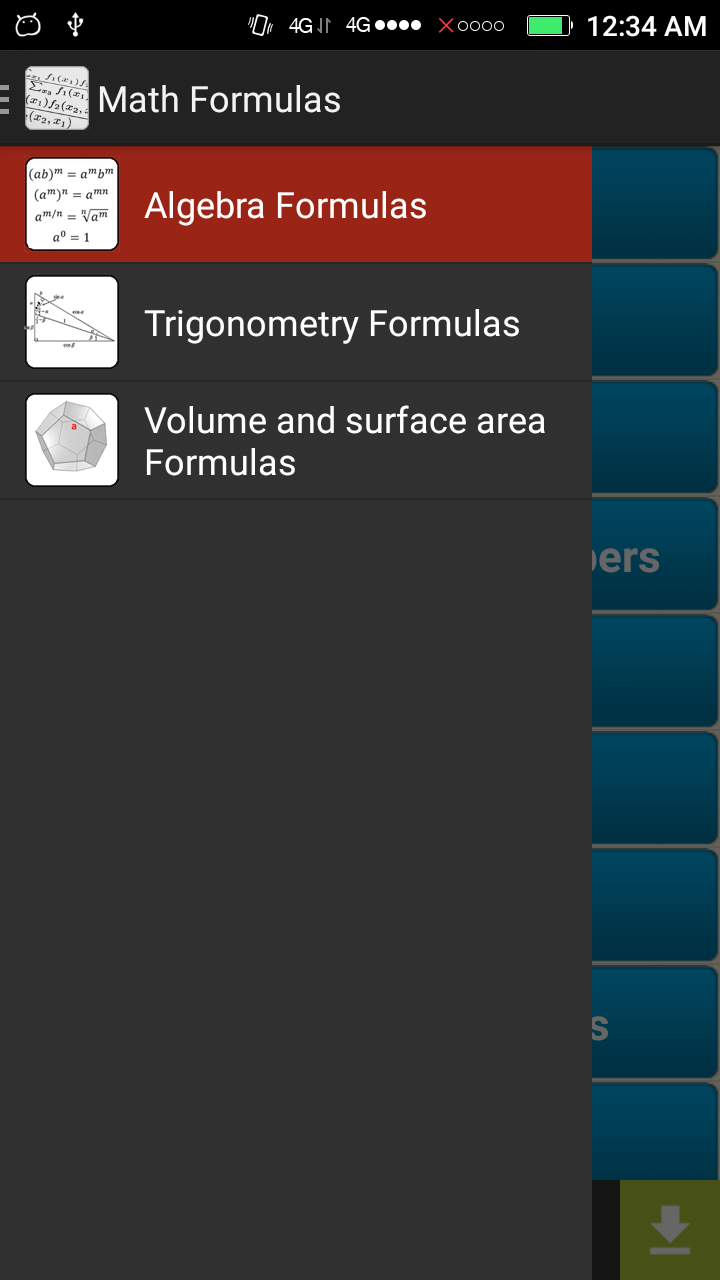 Math Formulas - App on Amazon Appstore