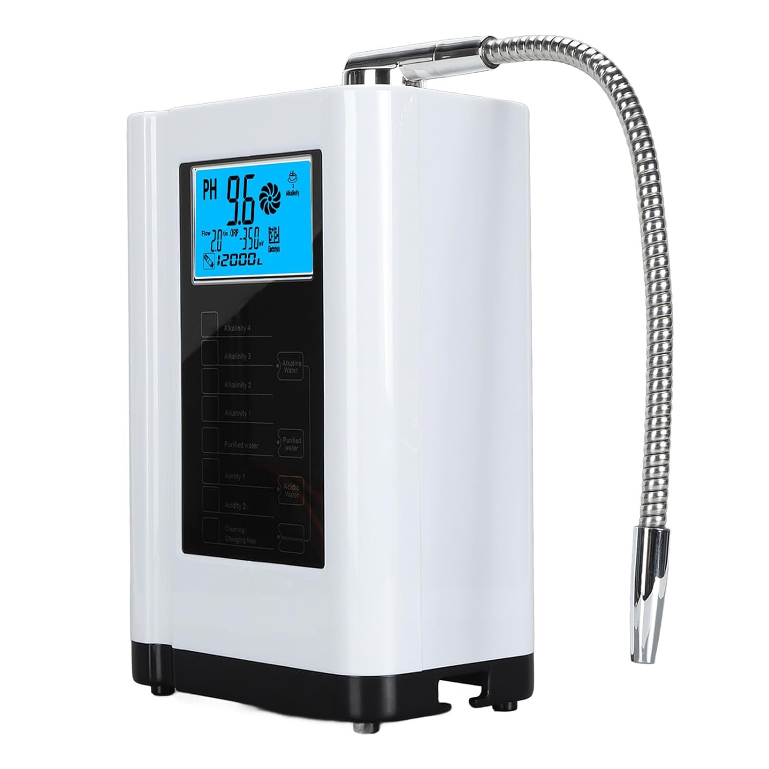 Alkaline Water Ionizer Machine, Hydrogen Rich Water Generator CED Touch ...