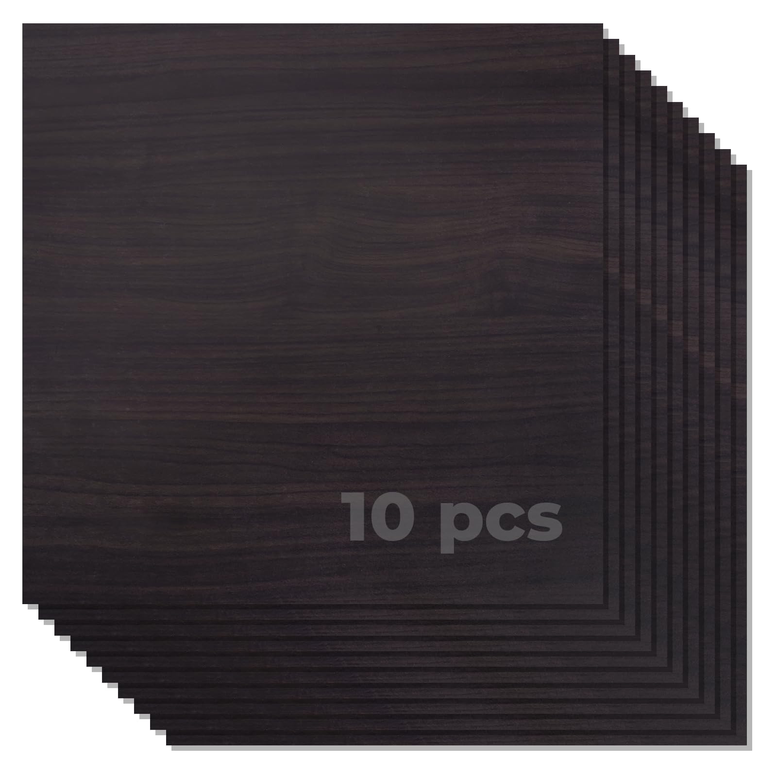 Buy xTool Selected Ebony Wood Veneer MDF Board, 1/8" Wood Veneer Sheet ...