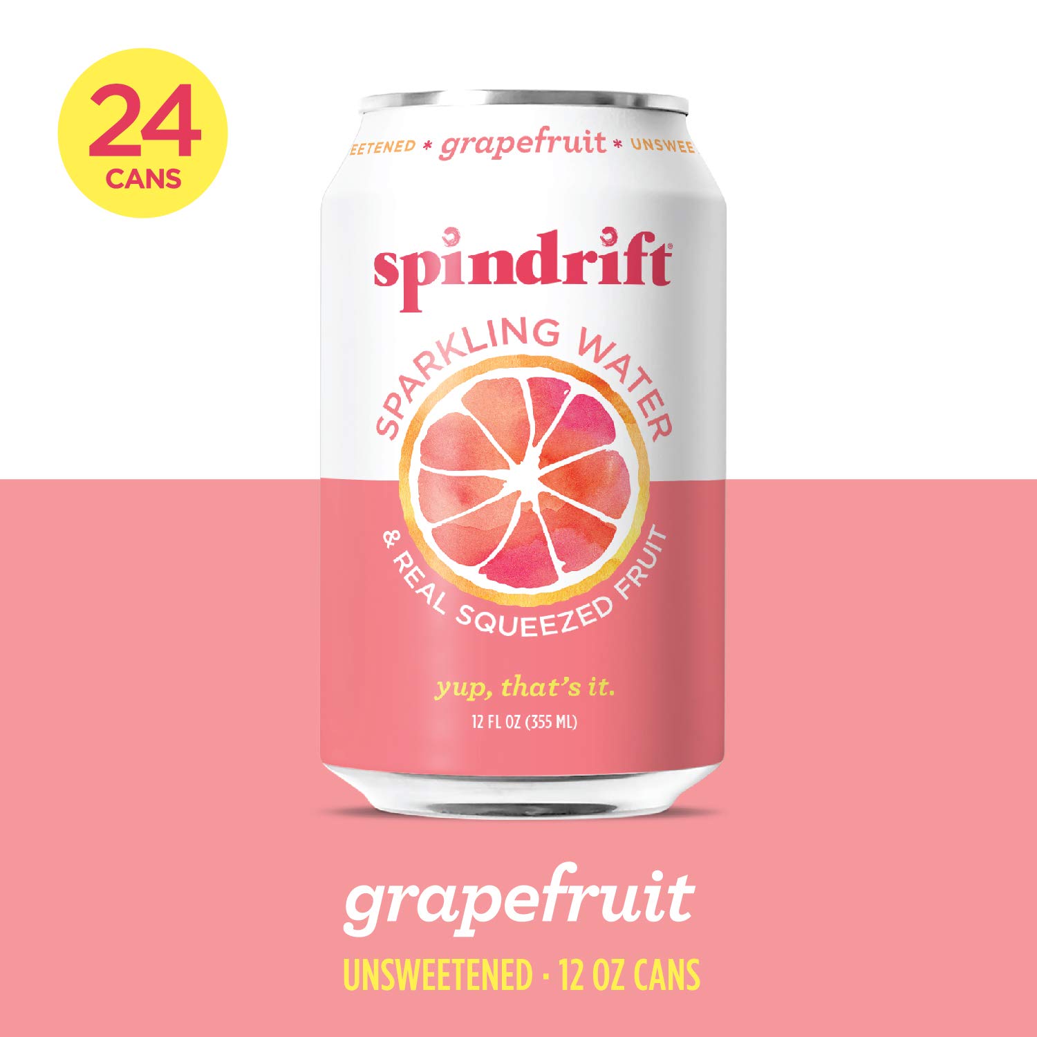 Snapklik.com : Spindrift Sparkling Water Variety Pack + Grapefruit Flavored