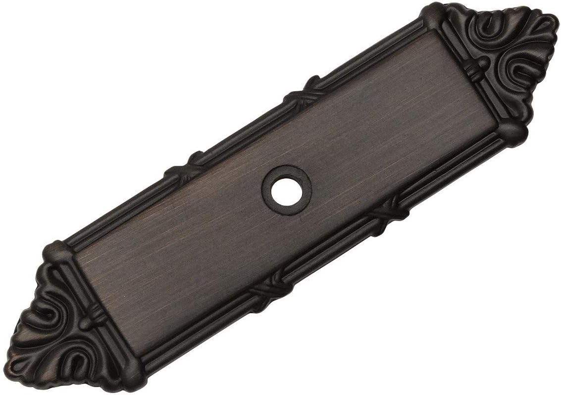 YCSJ 10 Pack Antique Brass Back Plates for Cabinets and Drawers,5-4/5 ...