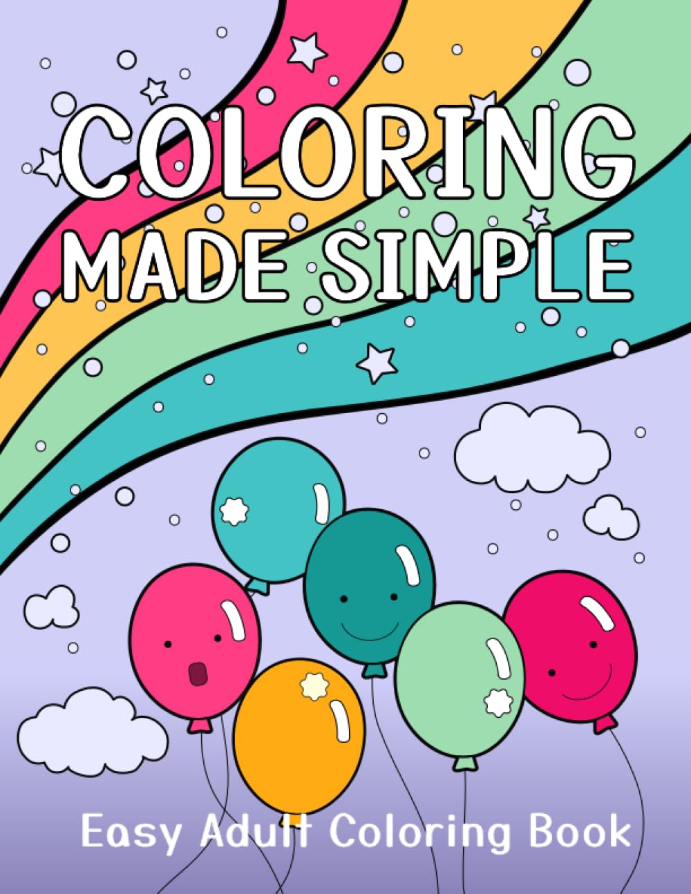 Amazon.com: Coloring Made Simple | Easy Adult Coloring Book ...
