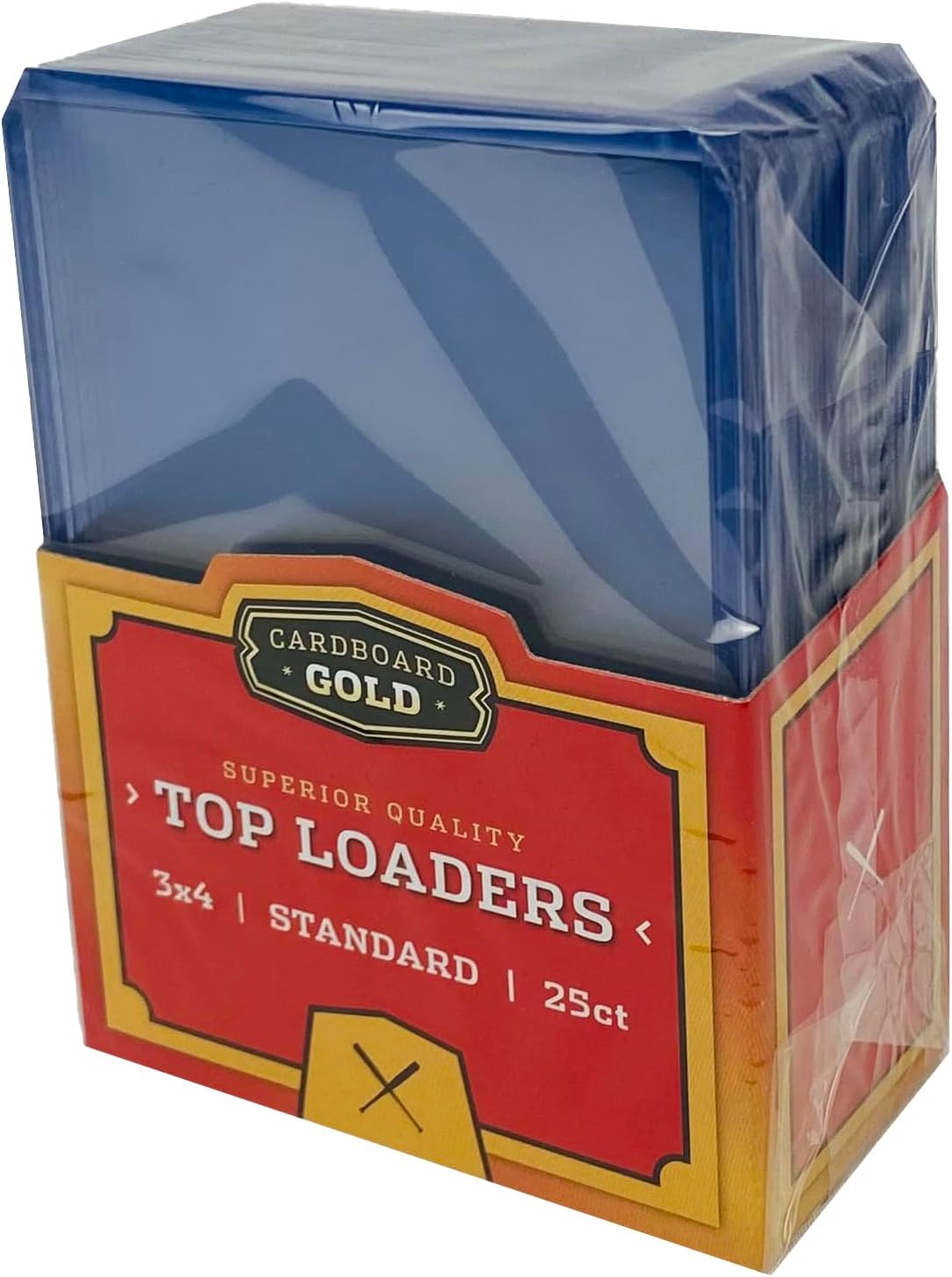Amazon.com: Cardboard Gold 35pt Top Loaders for Cards with Sleeves ...