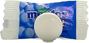 50 x Mentos Mint Individually Wrapped Chewy Pillow Sweets by Espresso ...