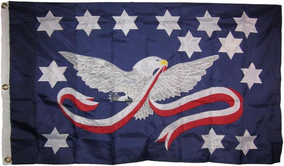 Bandera de nailon 300D bordada de alta calidad con bordado de whisky ...