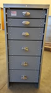 Amazon.com: Stellar 34545, (6) Drawer Heavy-Duty Steel Toolbox- 36.5"H ...