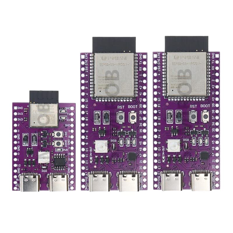 Buy ESP32 / ESP32-C3 / ESP32-S3 Dual Type-C Development Board CORE Board ESP32-C3-DevKITM-1 ...