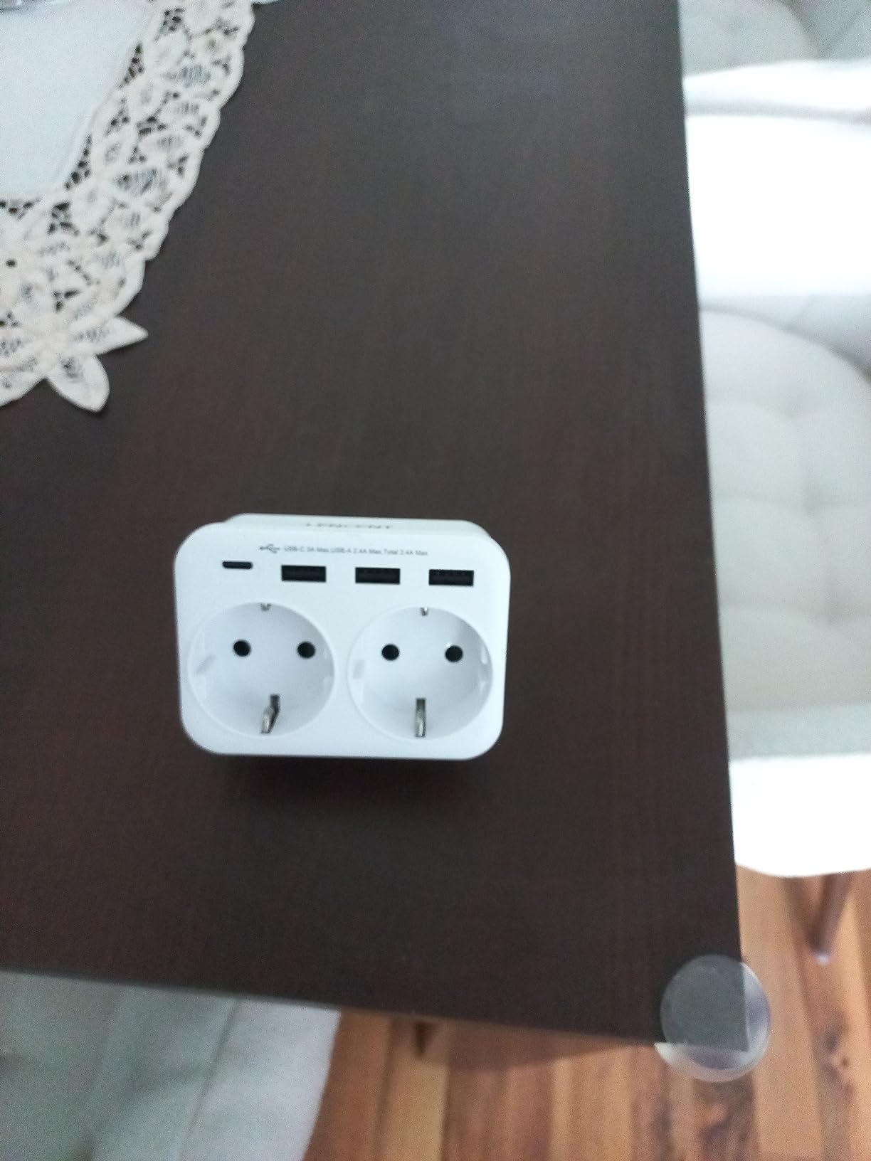 LENCENT Reiseadapter USA Deutschland Stecker, Typ B Steckdose ...